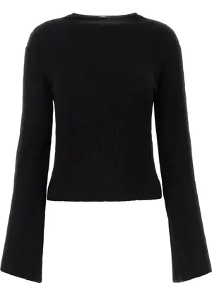Chloé Silk-blend Knitted Jumper - Black