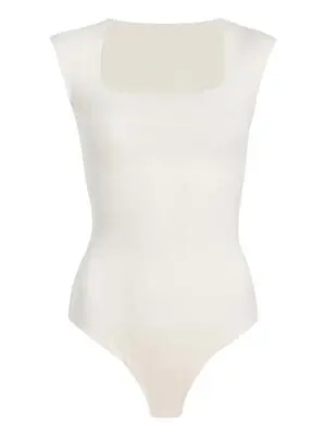 COMMANDO Neoprene Cap-sleeve Bodysuit