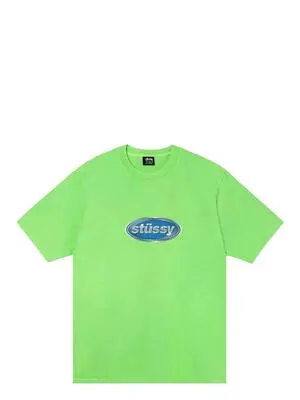 StÜssy Emblem Pigment Dyed Tee Shirt - Green