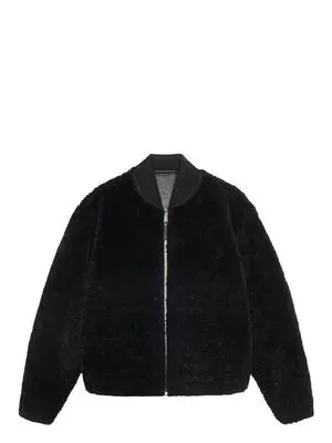 StÜssy Shearling Bomber - Black