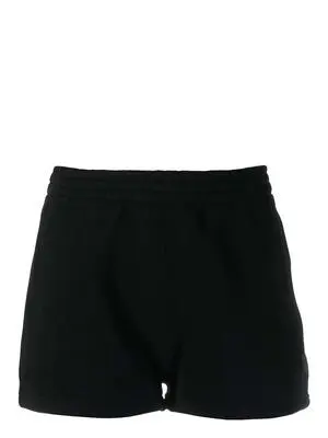 Alexander Wang Puff Paint Logo Sweatshorts - Black