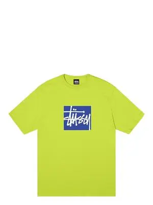 StÜssy Stock Box Tee Shirt - Keylime