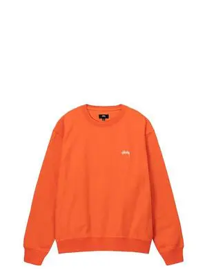 StÜssy Stock Logo Crew - Orange