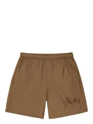 StÜssy Big Stock Nylon Short Gold