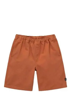 StÜssy Brushed Beach Short Rust