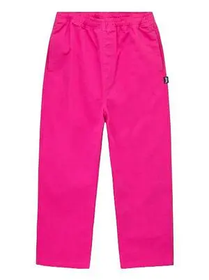 StÜssy Brushed Beach Pant - Hot Pink