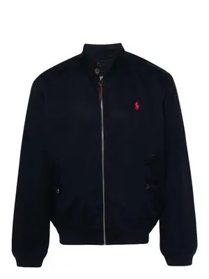 Polo Ralph Lauren Twill Lined Windbreaker Jacket - Navy Blue