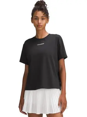 Lululemon Relaxed-fit Cotton Jersey T-shirt - Black