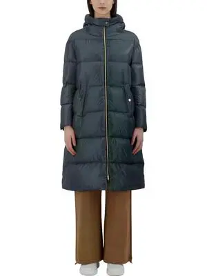 Herno Padded Parka Coat - Blue