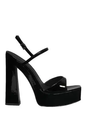 SCHUTZ Arlene 152mm Patent Leather Platform Sandals