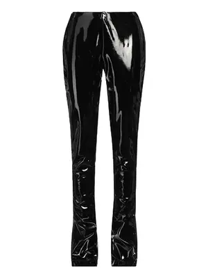 Gcds Flared Coated Pants - Black
