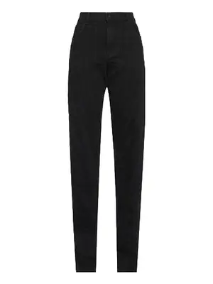 MUGLER Tapered Jeans With Logo - Black