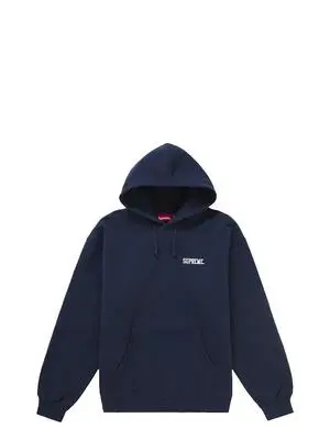 Supreme Anarchy Hooded Sweatshirt - Navy Blue