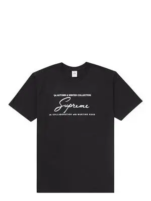 Supreme Martine Rose Tee Shirt Black