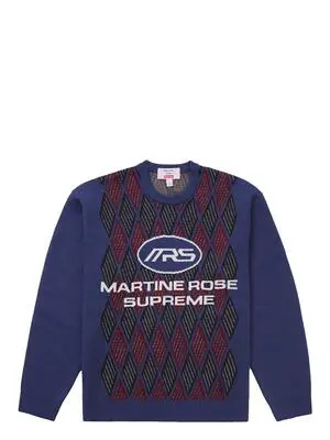 Supreme Martine Rose Sweater - Blue