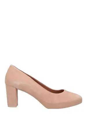 Geox Blush Leather Pumps - Pink