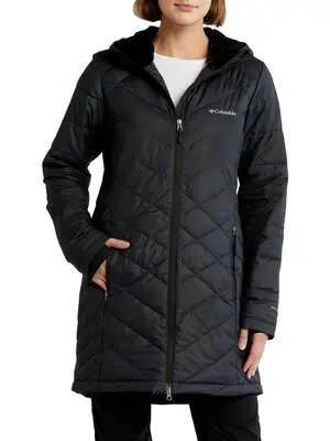 Columbia Heavenly Long Hooded Coat - Black