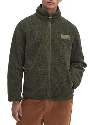 Barbour Barbour Reversible Fleece Jacket Fern