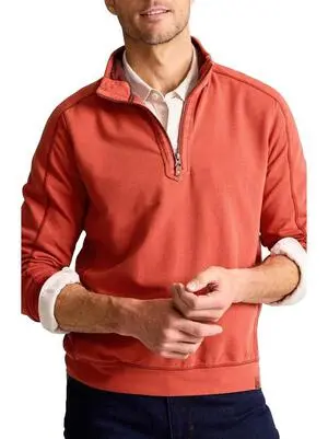 Tommy Bahama Tommy Bahama Ben & Terry Half Zip Sweatshirt Spicy Clay