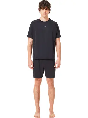 Oakley Oakley Repreve Ellipse Short Sleeve Rashguard Black