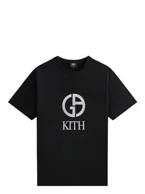 Kith X Giorgio Armani Tee Shirt - Black