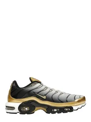 Nike Max Plus Premium Footlocker 50th Anniversary Sneakers - White/metallic Gold/black