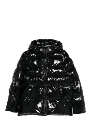 Pinko Quilted Coat - Black