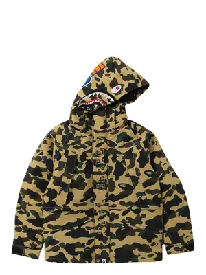 A BATHING APE 1st Camo Snowboard Down Jacket - Yellow