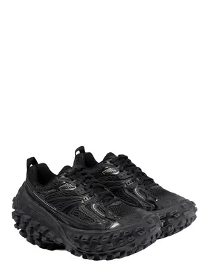 Balenciaga Bouncer Mesh Sneakers - Black