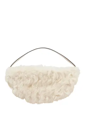 TOTEME T-lock Large Shoulder Bag - White