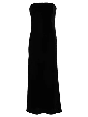 Veronica Beard Flora Bustier Dress - Black