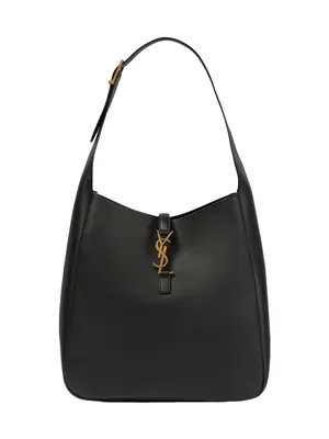 Saint Laurent Saint Laurent Le 5 A 7 Supple Large Shoulder Bag Black