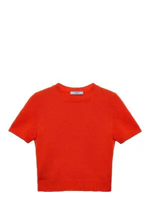 Prada Short Sleeve Sweater - Tabacco