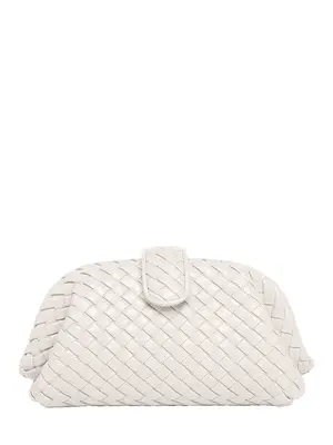 Bottega Veneta Bottega Veneta Lauren 1980 Mini Clutch Bag Chalk
