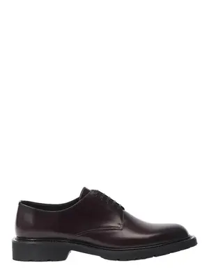 Saint Laurent Saint Laurent Army Leather Derby Shoes Brown