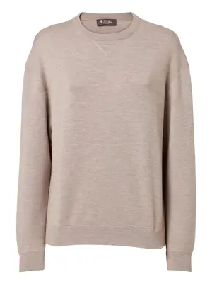 Loro Piana Balfour Crewneck Sweater - Brown