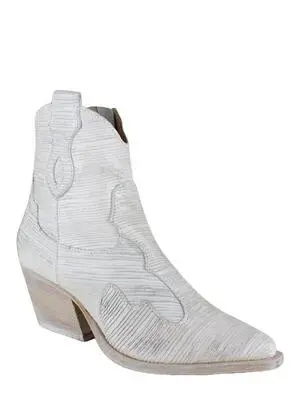 ZIGI Yuliana Western Boots - Off White Leather