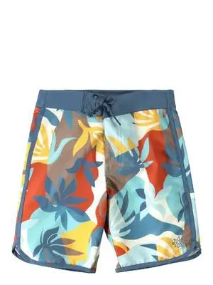 UV SKINZ Retro Board Shorts - Beach Picasso