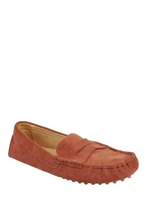 NATIONAL COMFORT Talulah Penny Loafer - Rust Suede