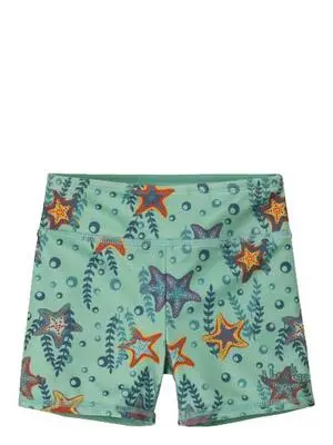 UV SKINZ Reversible Active Swim Shorts - Dancing Starfish/seaglass