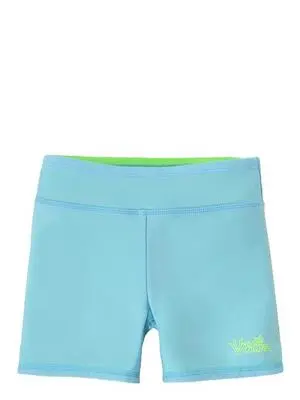 UV SKINZ Reversible Active Swim Shorts - Neon Sky/neon Green