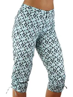 UV SKINZ Beach Capris Black Jewels