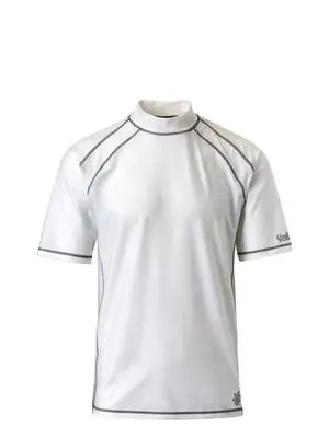 UV SKINZ Short Sleeve Sun & Swim Shirt - White