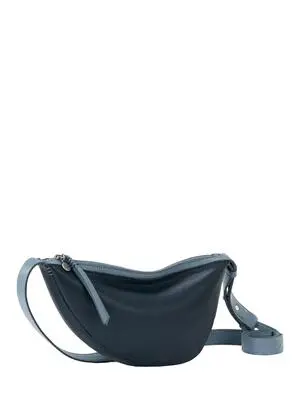 THE SAK Tess Sling Crochet Bag Indigo Block