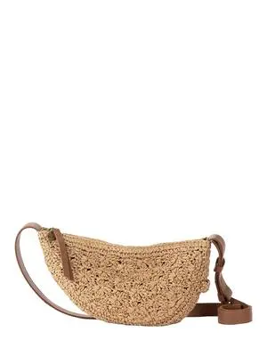THE SAK Tess Sling Crochet Bag Natural Primrose Straw
