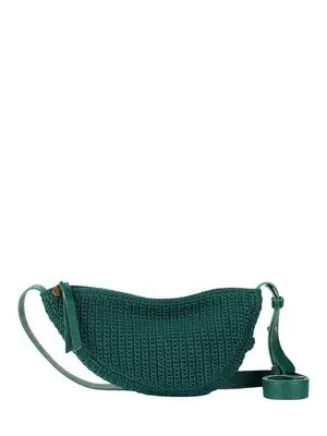 THE SAK Tess Sling Crochet Bag Pine