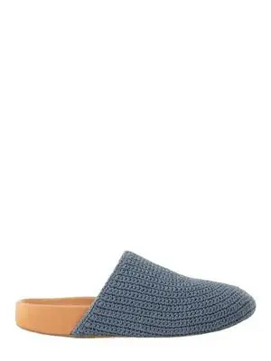 THE SAK Bolinas Crochet Clogs Maritime