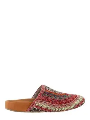 THE SAK Bolinas Crochet Clogs Sunset Stripe