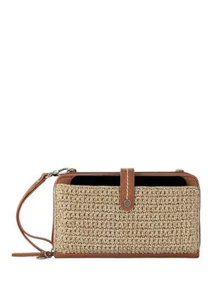 THE SAK The Sak Iris Smartphone Crossbody Bag Bamboo Static