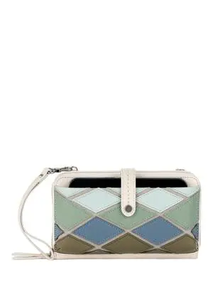 THE SAK The Sak Iris Smartphone Crossbody Bag Loden Multi Patch